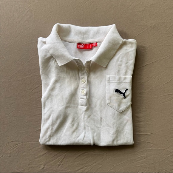 Puma | Tops | Vintage Y2k Puma Slim Fit Polo Shirt | Poshmark